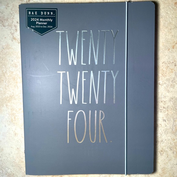 Rae Dunn | Office | Rae Dunn 224 Twenty Twenty Four Monthly Planner ...
